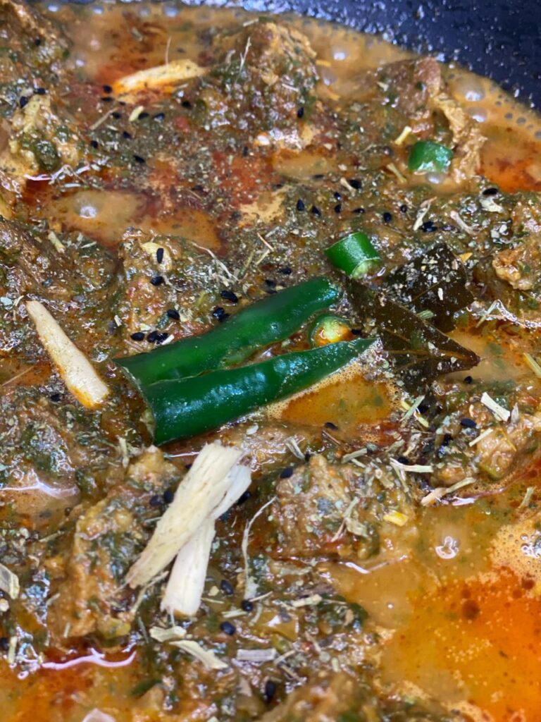 Palak Gosht Recipe | Authentic Spinach And Beef Curry – nabeelafoodhub.com
