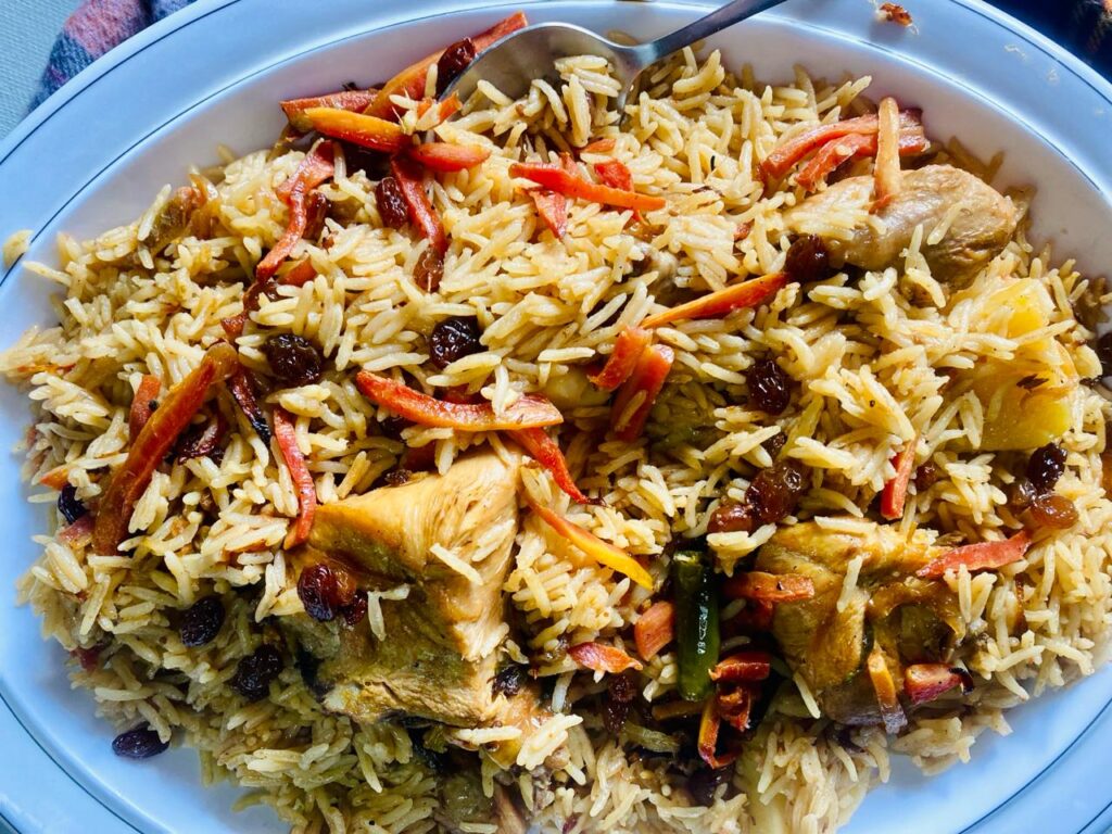 Afghani Pulao | Authentic Kabuli Pulao Recipe