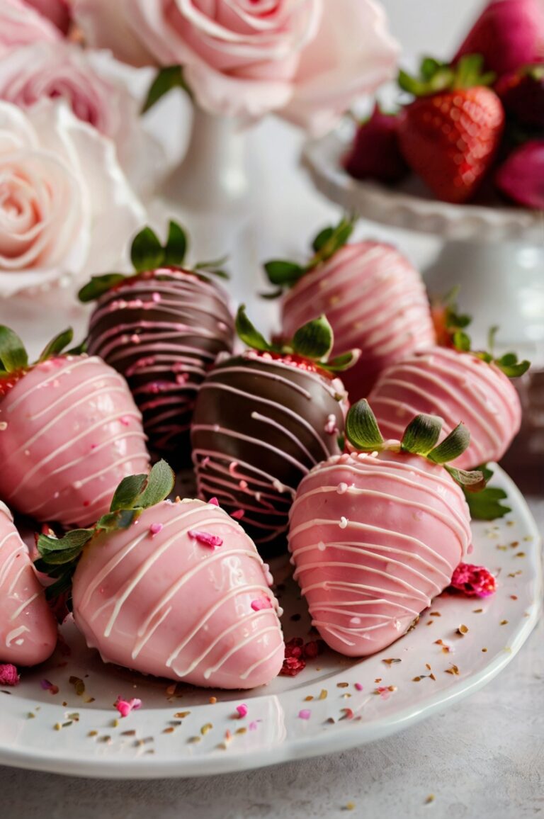 Pink Chocolate Strawberries: A Perfect Treat for Special Occasions ...