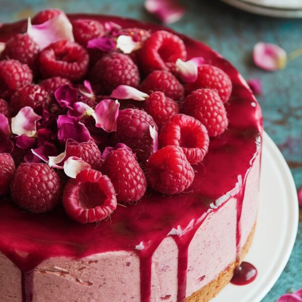 Rose and Raspberry Cheesecake: A Luxurious Dessert Experience ...
