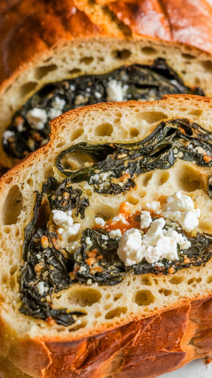 Spinach and Feta Stuffed Bread: A Savory Delight You’ll Crave ...