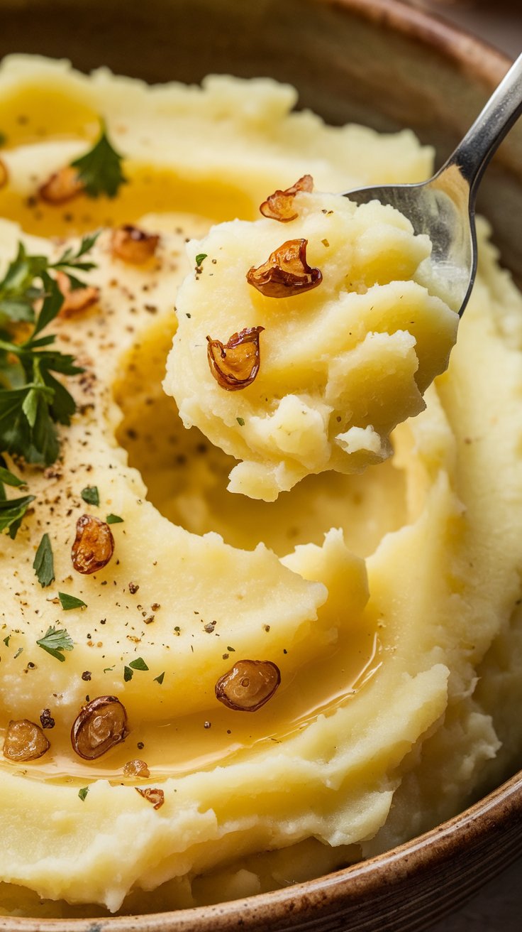 Garlic Mashed Potatoes: Creamy, Buttery, and Full of Flavor ...